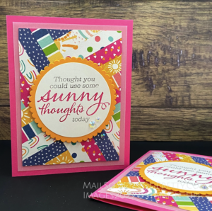 Strip Cards with Adhesive Sheets