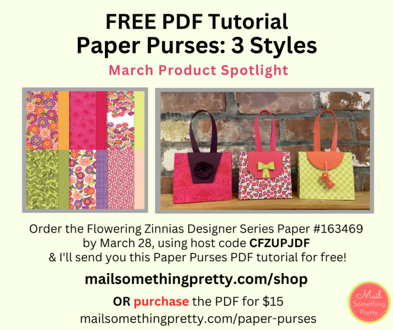 Paper Purse Tutorial Available
