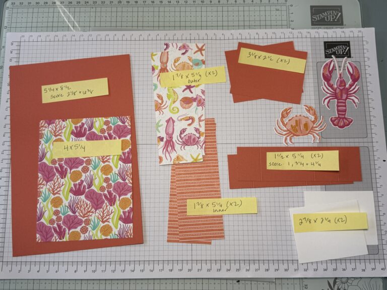 Double Floating Pop Up Gatefold Card